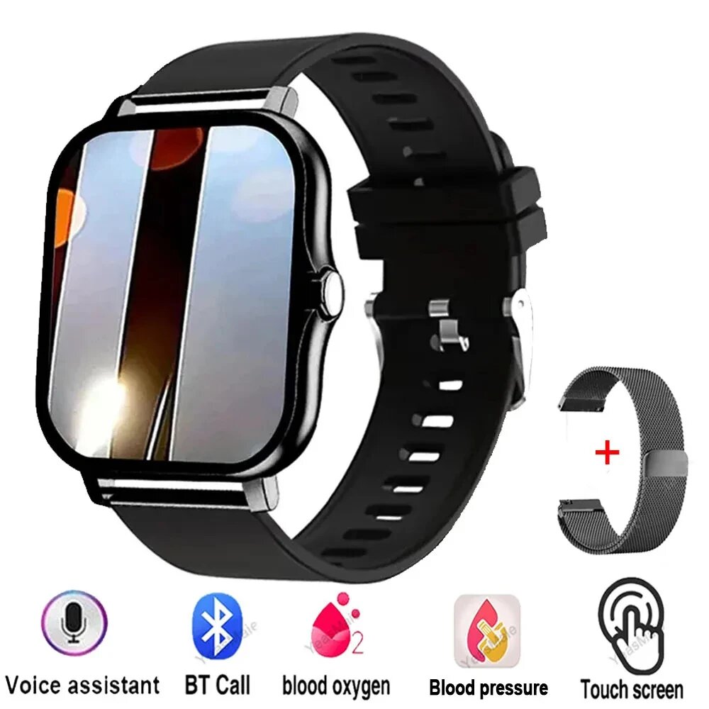 Умные часы Bk20Milan черные с Bluetooth