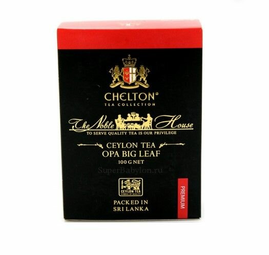 CHELTON Чай листовой Благородный Дом чёрный, с вишней OPA Cherry Mix 100 г, 1 шт/