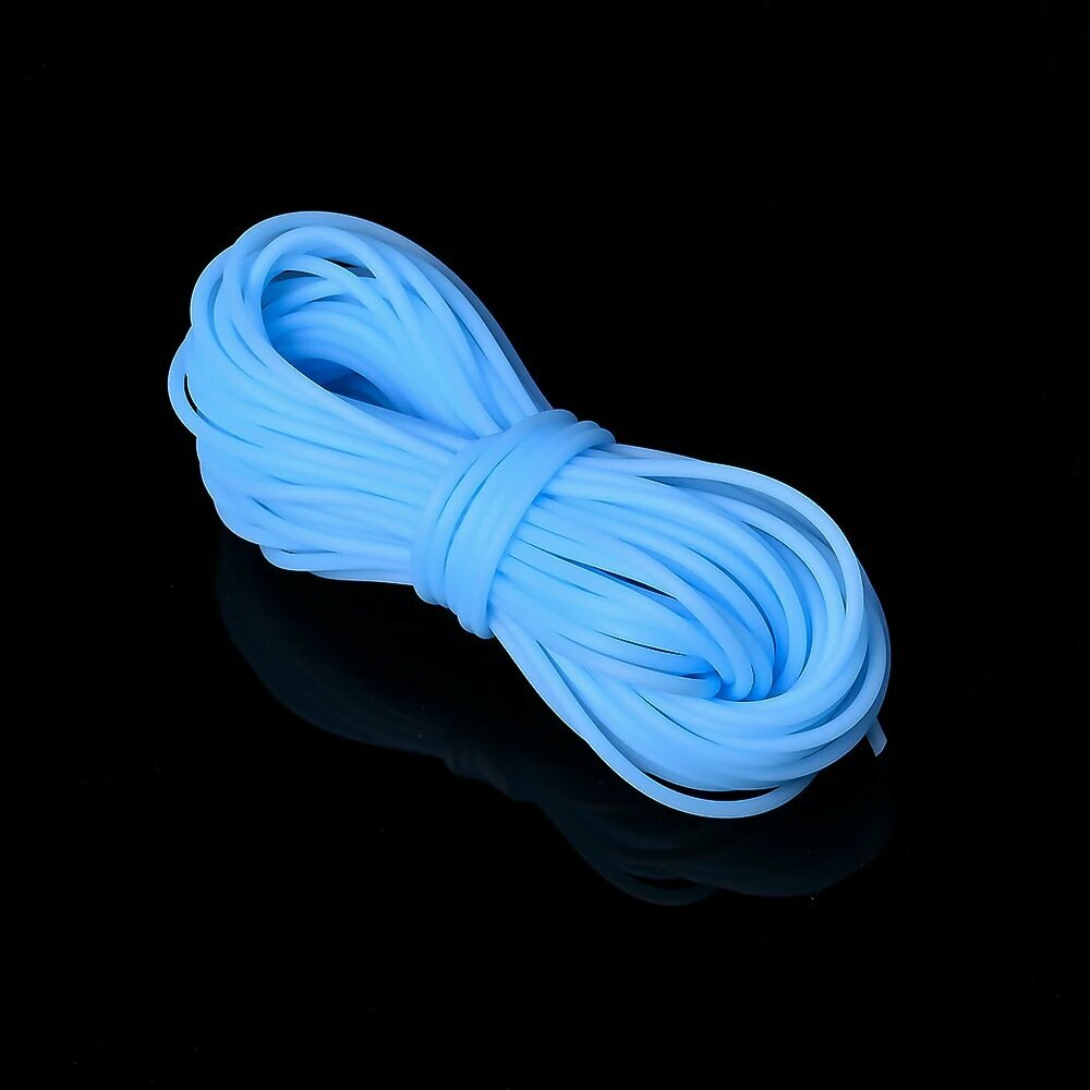 Резиновый шнур Missopick 10 м, 2 мм для рукоделия Голубой, blue