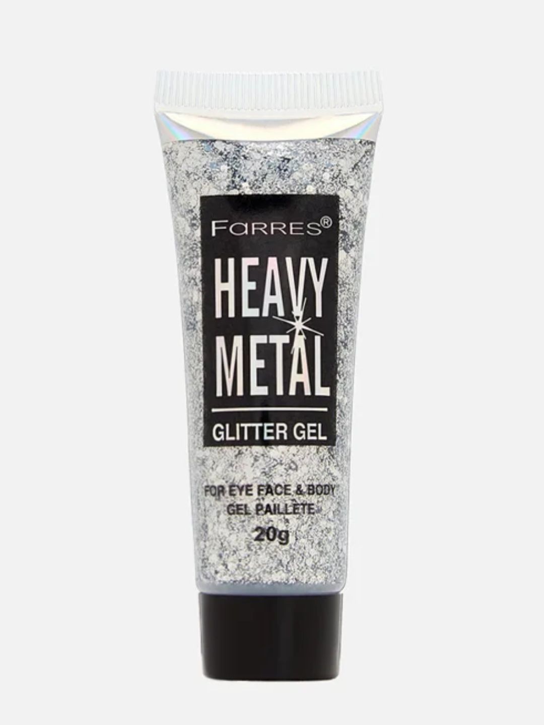 Глиттер-гель для лица и тела FARRES heavy metal 03