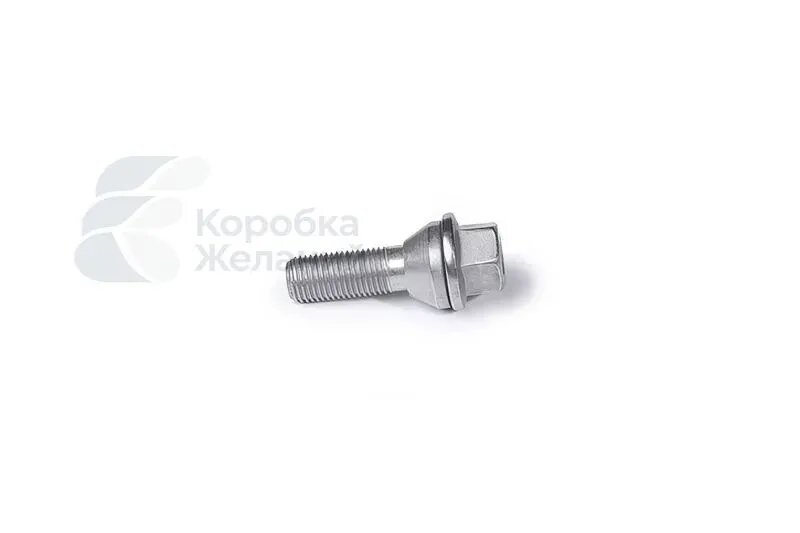 Болт автомобильный, Болт колесный М14 х 1,5, 60 мм, 1 шт.