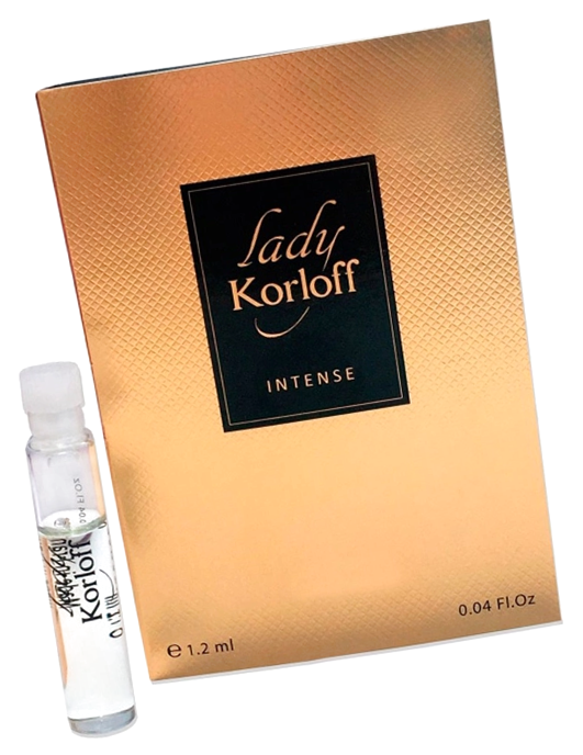 Женский парфюм Korloff Paris Lady Korloff Intense 1.2 мл пробник - Карлофф Леди Интенс сэмпл