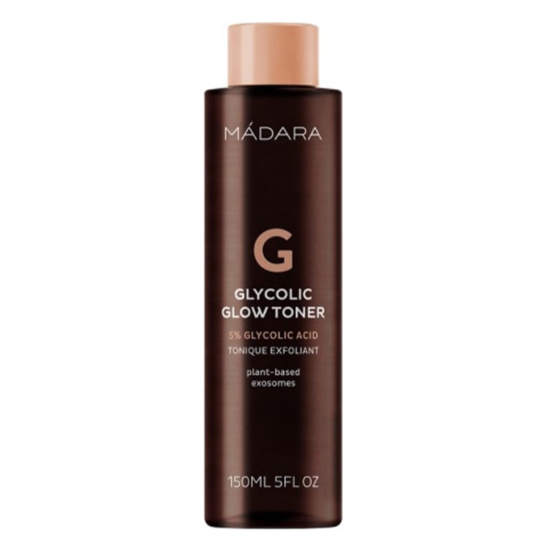 Тоник для ухода за кожей Madara Glycolic Glow Toner Осветляющий тоник с 5% гликолевой кислотой 150 мл