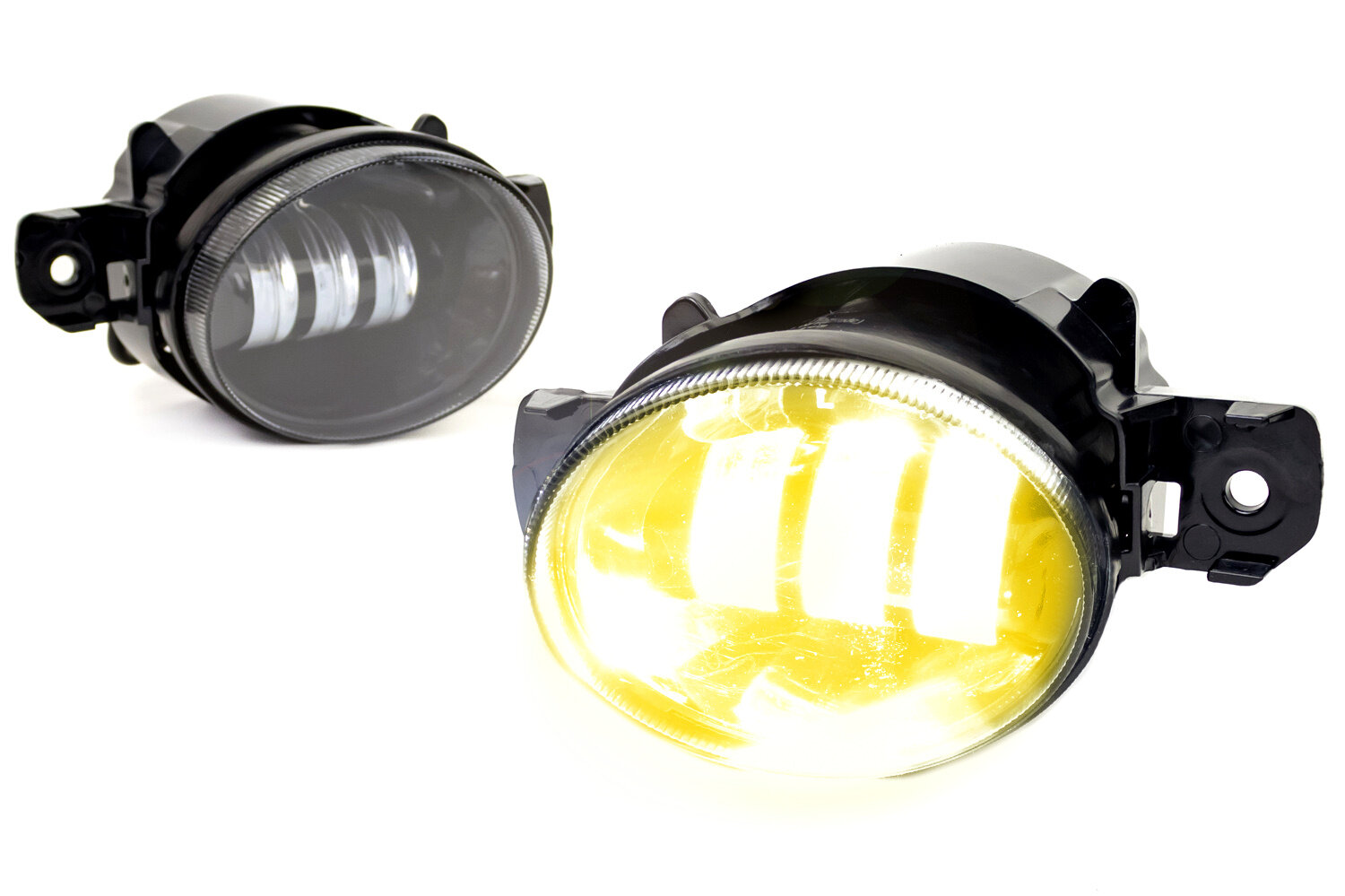 ПТФ диодные двухцветные 29W 4600lux 6000К/3000К Sal-Man на Nissan X-Trail, Almera, Teana, Primera, Qashqai