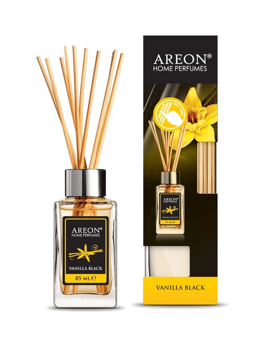 Аромадиффузор Areon Home Perfumes 85 ml Lux Vanilla Black