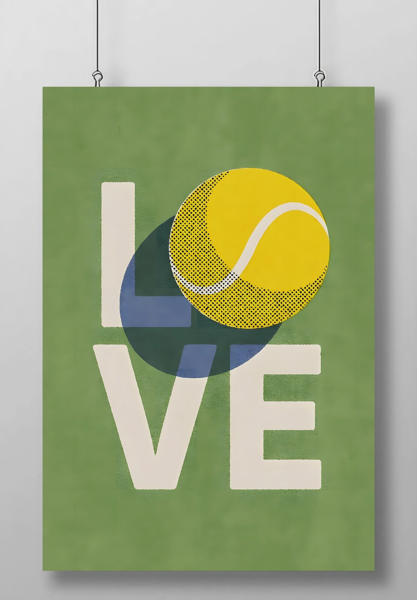 Постер/Плакат Теннис Эстетика (Tennis Aesthetics)