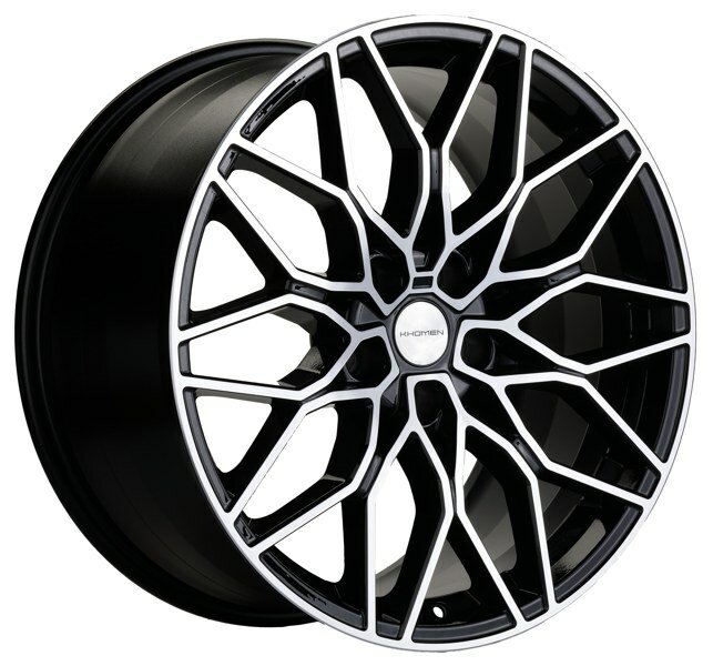 Диск колёсный литой Khomen Wheels KHW1813 18 дюймов 7J 5×114.3 вылет 45 dia 67.1 black-fp