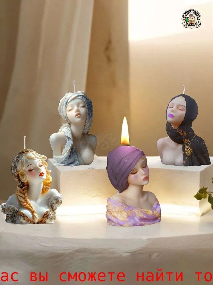 Молд для литья Силиконовая форма женский бюст Women A — фото 1