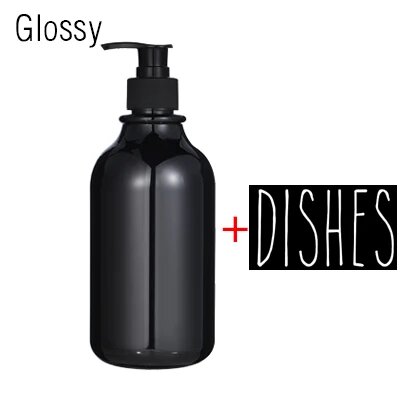 Дозатор для мыла пластиковый 500 мл Glossy dishes
