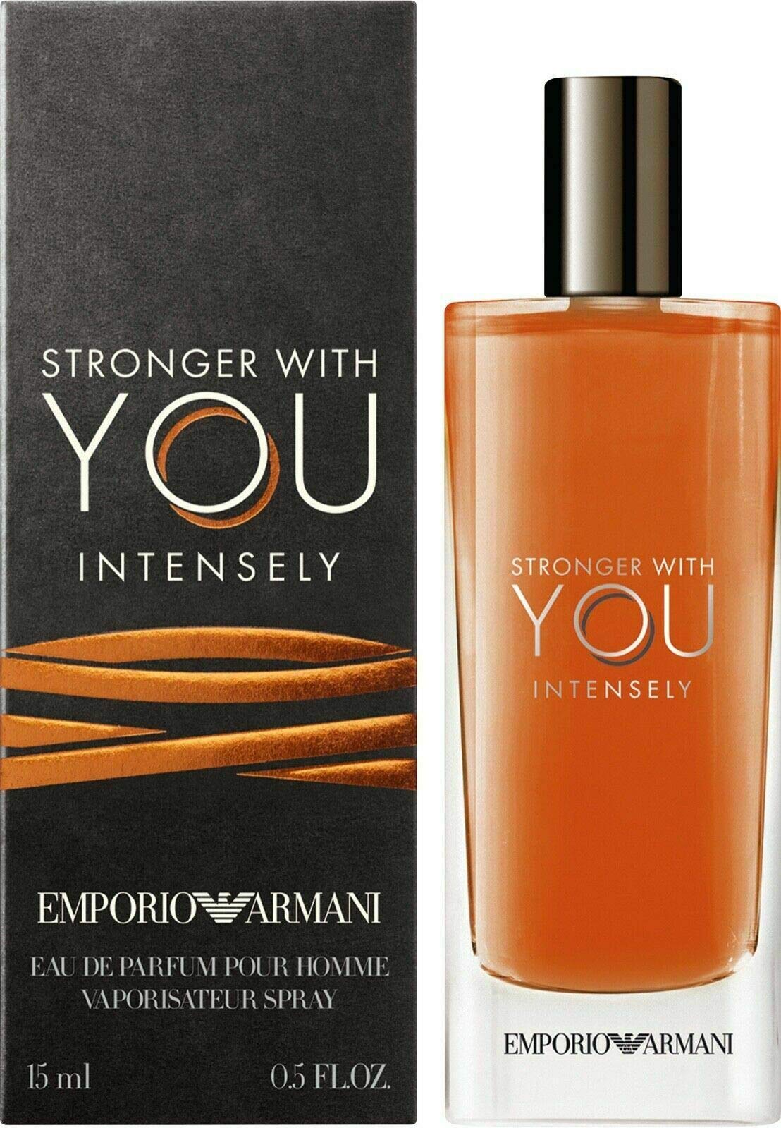 GIORGIO ARMANI Emporio Armani Stronger With You Intensely, парфюмерная вода для мужчин, 100 мл