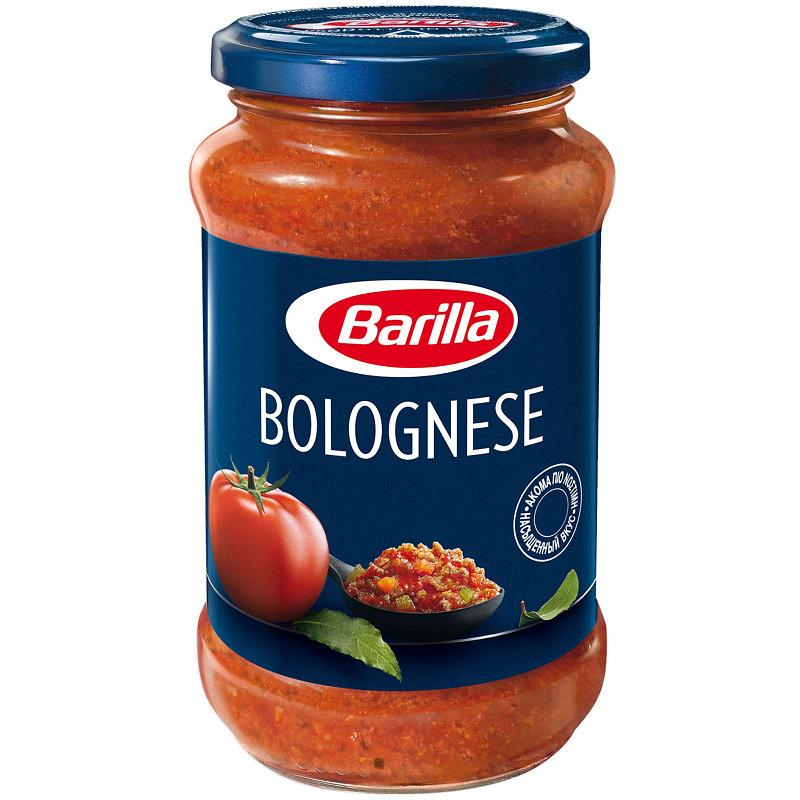 Упаковка из 6 штук Соус Barilla Томатная основа для Болоньезе с/б 400г