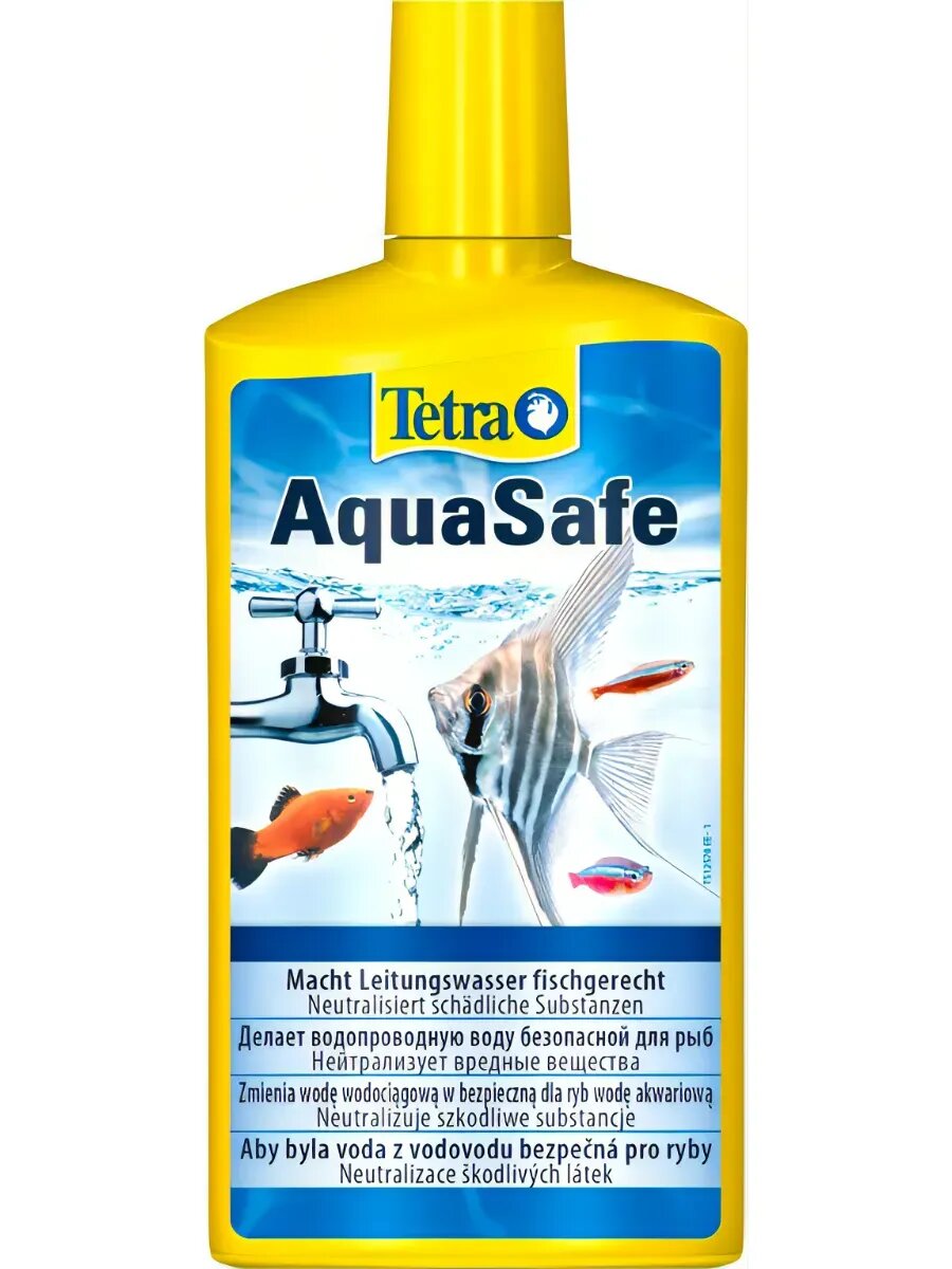Средство для водопроводной воды TETRA AQUASAFE, 500 мл.