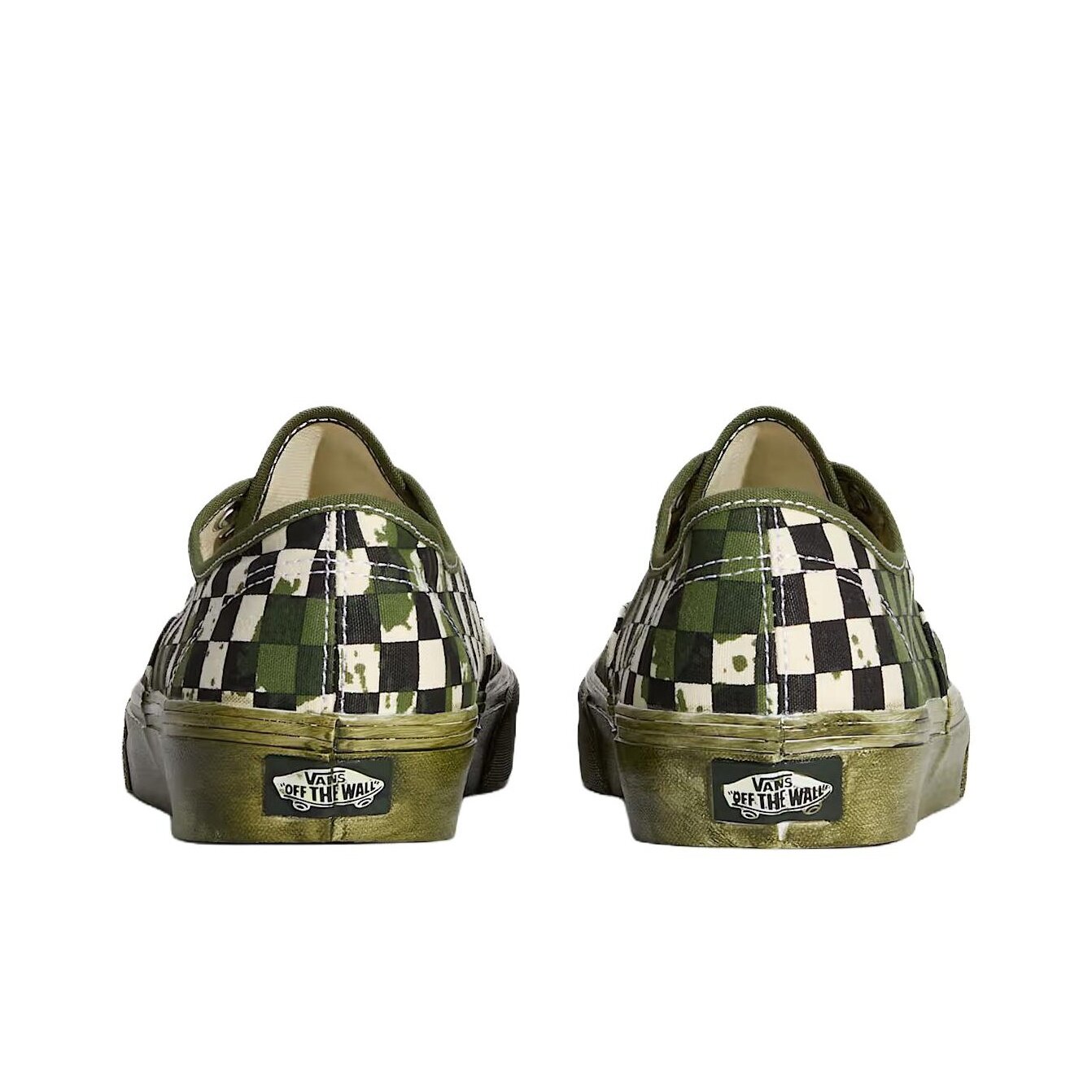 Кеды VANS Authentic, размер EU 43 стопа (28CM), зеленый, — фото 1