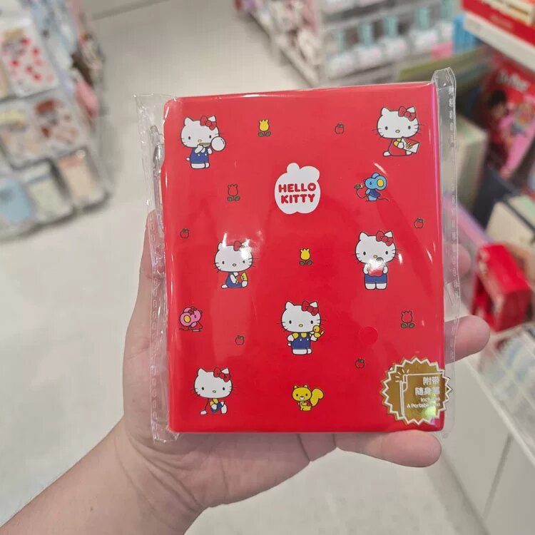 Блокнот MINISO Hello Kitty Vitality Series 64K с мягкой обложкой и вставкой для ручки, 80 страниц,