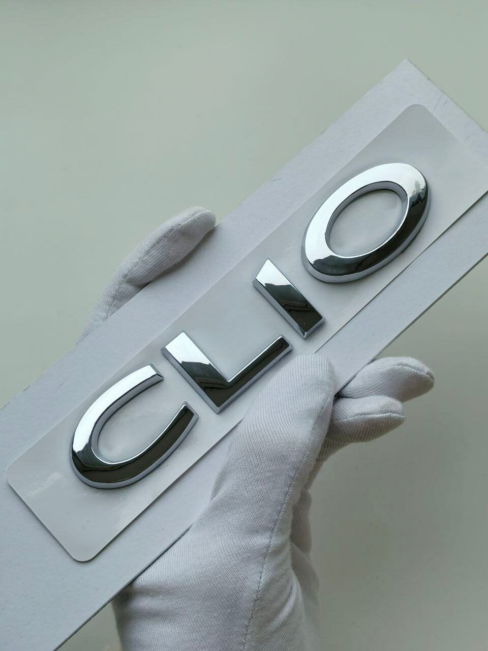 Надпись Clio 130*26 мм, шильдик Renault, эмблема, Рено значок