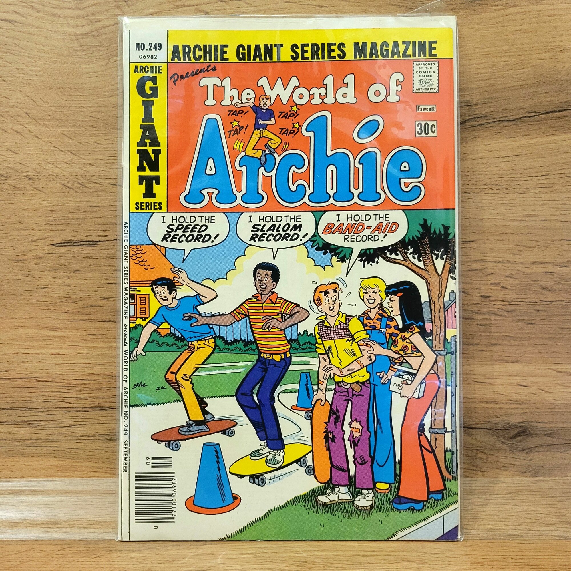 Раритетный Комикс World Of Archie #249. 1975 Год. Комикс (сингл) на английском языке