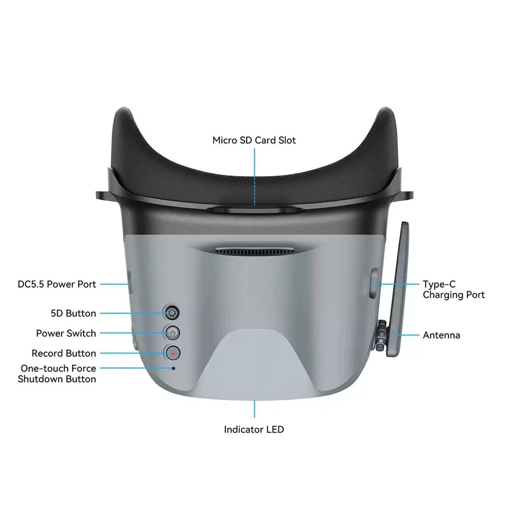 VR04 Goggles-Analog Version игрушечные очки — фото 1