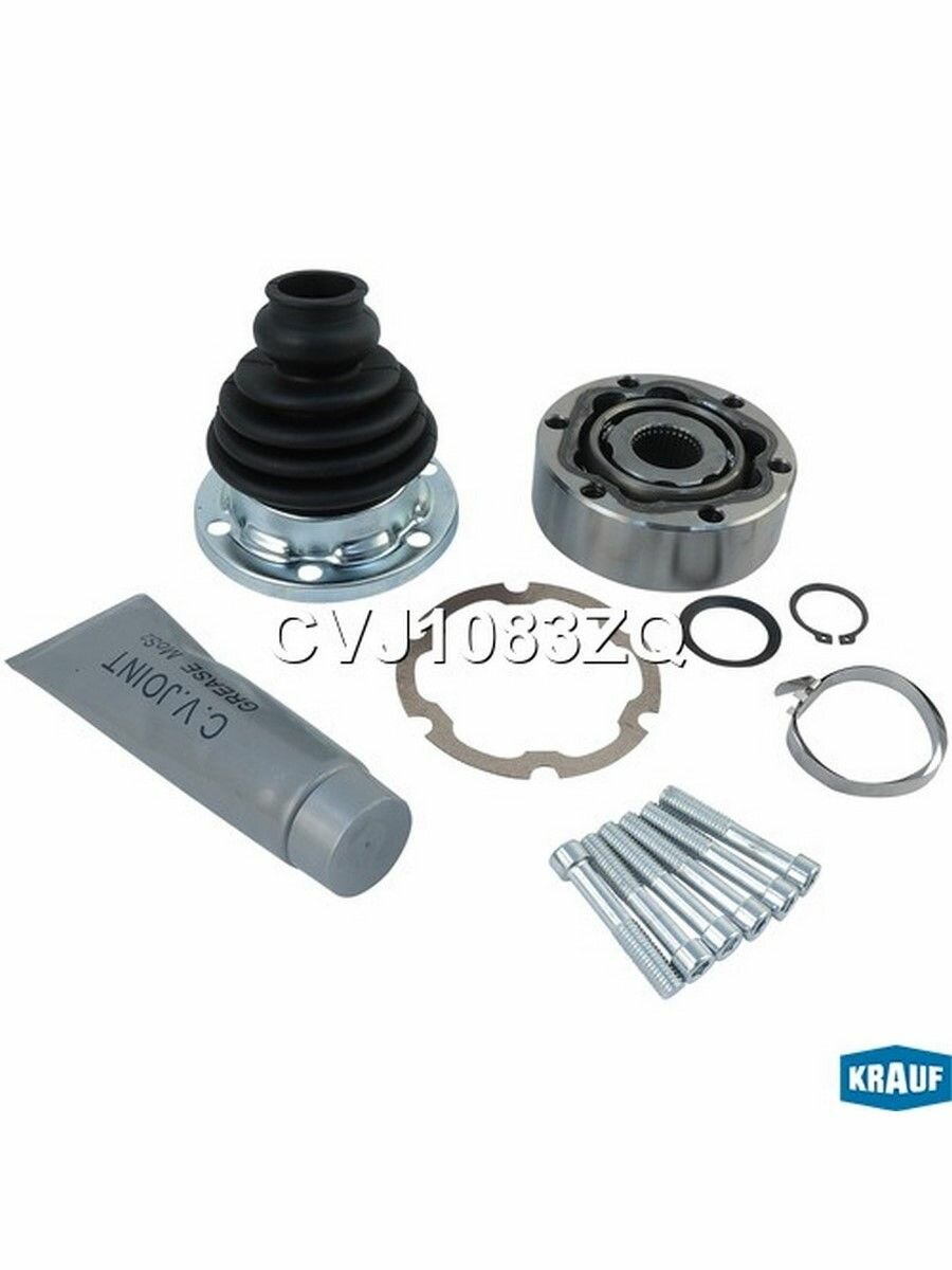 ШРУС внутренний передний Krauf CVJ1083ZQ для а/м Volkswagen Passat, AUDI 80 / Фольксваген Пассат, Ауди