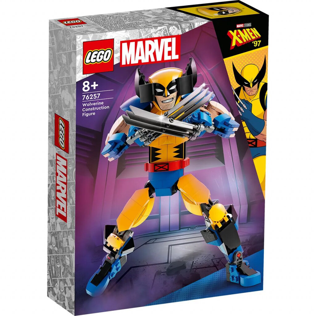 Конструктор LEGO Marvel Super Heroes: коллекционная фигурка Росомаха (76257)