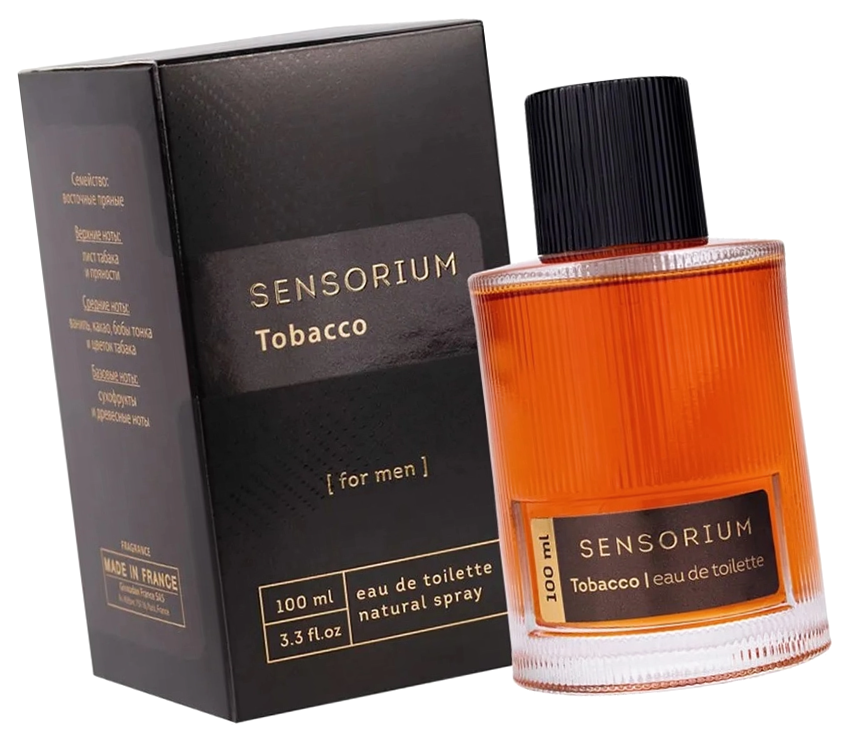 Туалетная вода Delta Parfum Sensorium Tobacco 100 мл мужская - Дельта парфюм Сенсориум