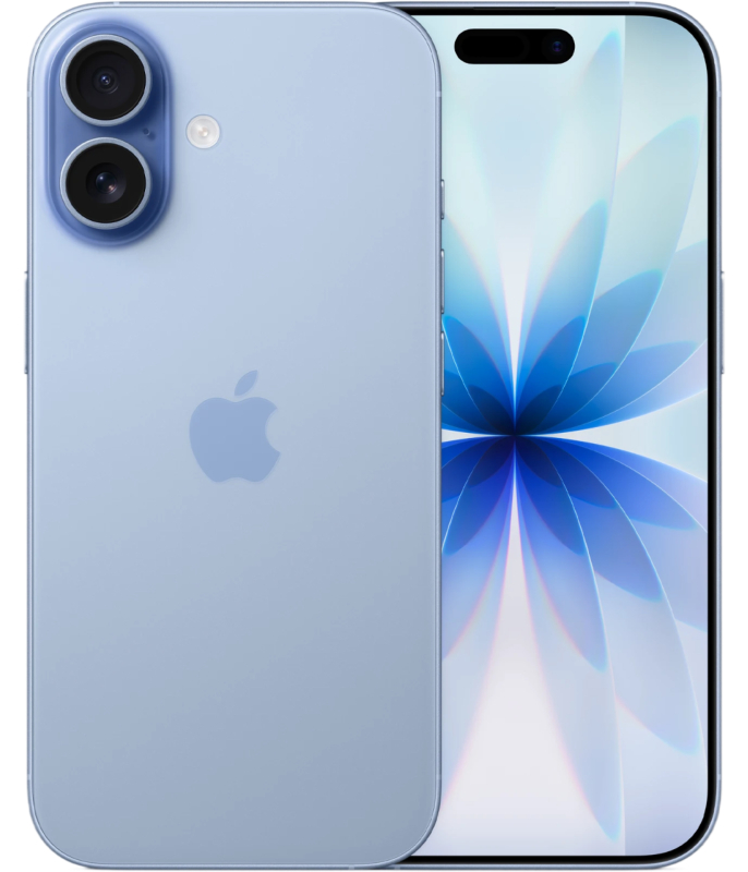 Телефон Apple iPhone 17 256 ГБ, SIM + eSIM, голубой(Mist Blue)