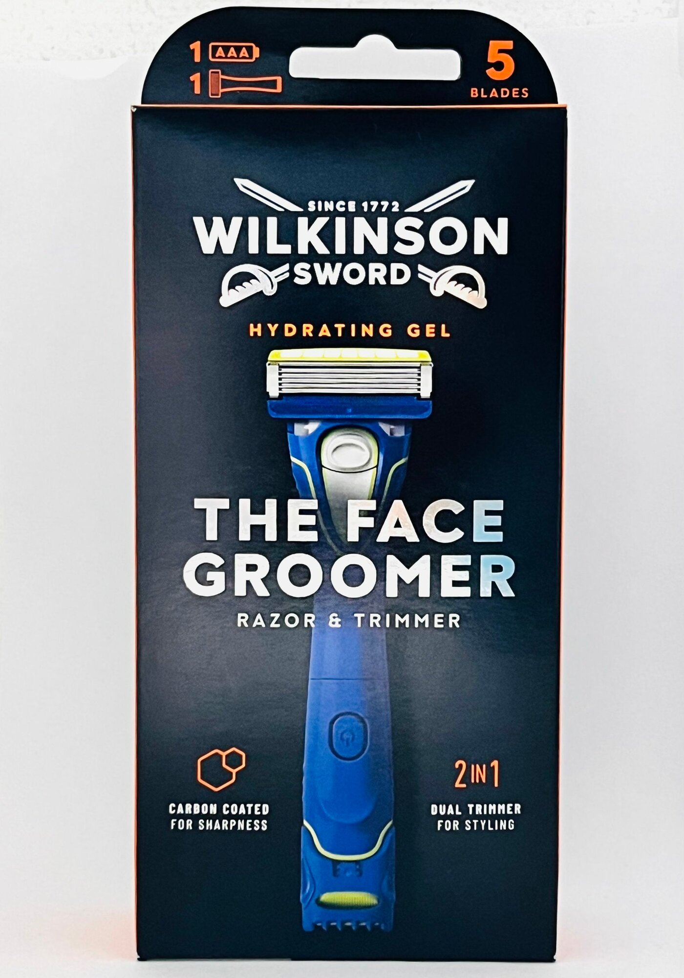 Wilkinson Sword Станок Hydro5 Face Groomer с 1 кас, 2in1