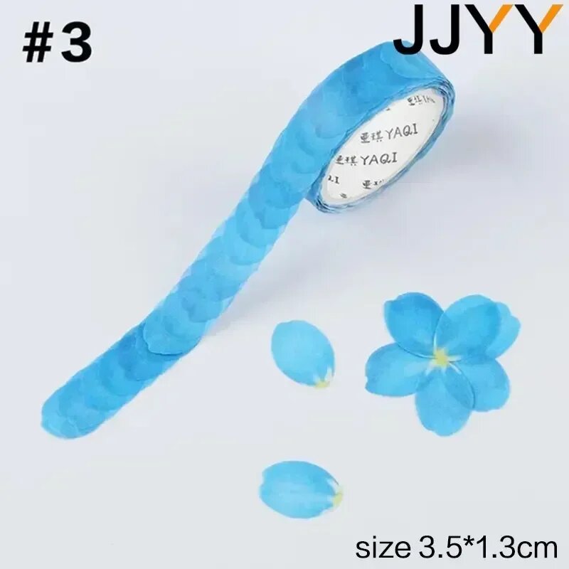 Бумажные наклейки JJYY лепестки цветов Style 3