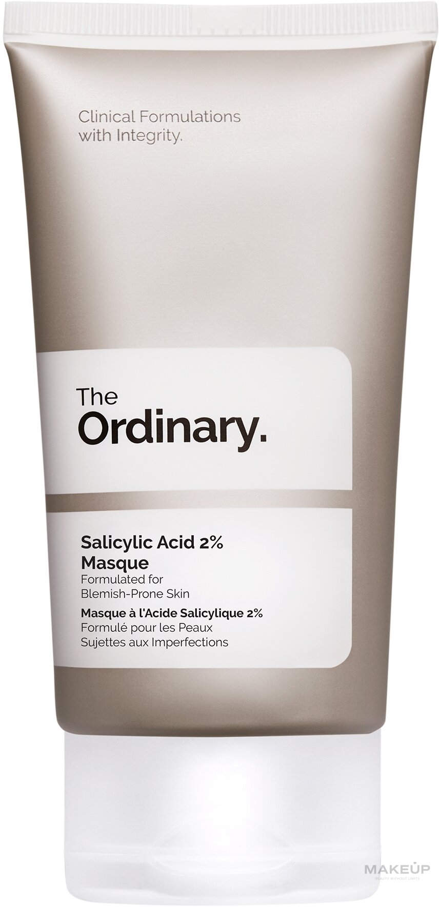 Маска с древесным углем и глиной The Ordinary Salicylic Acid 2% Masque, 50 мл.| от чёрных точек, акне и жирного блеска.