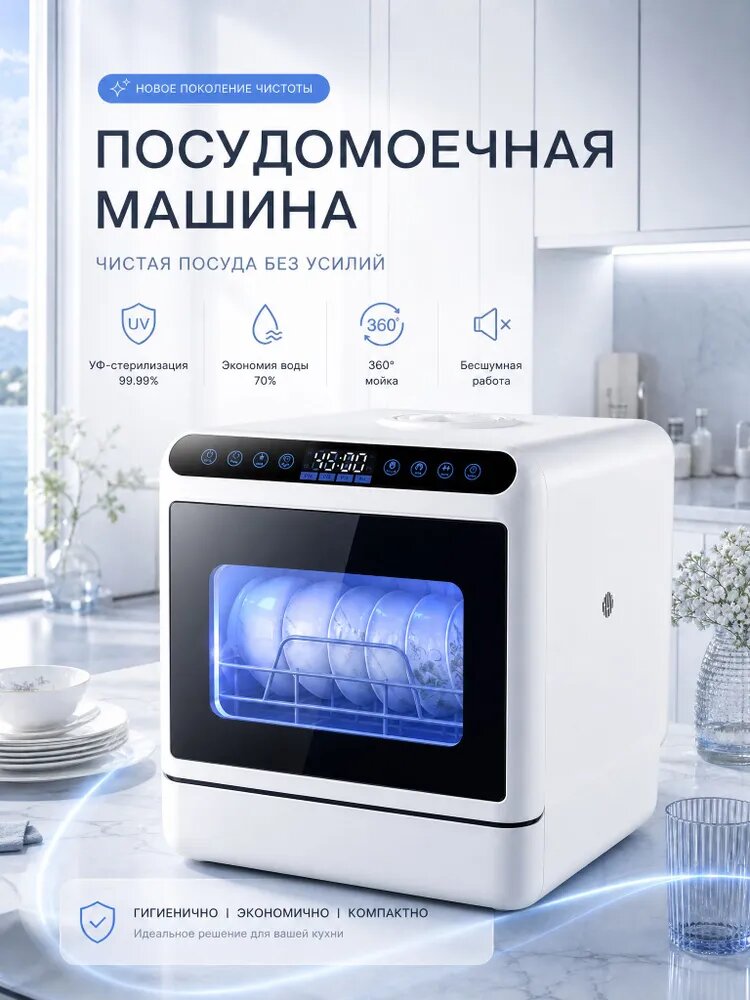 Посудомоечная машина mzm-20260519162051521, белый