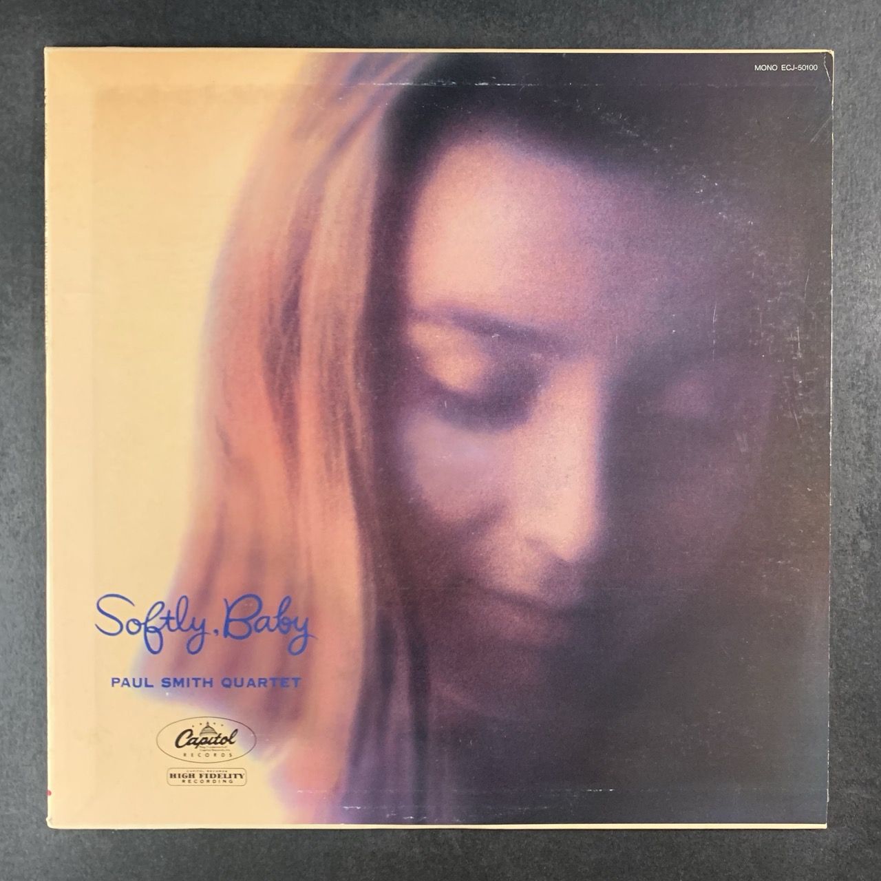 Paul Smith Quartet - Softly, Baby (First Japan Press) (б/у виниловая пластинка, LP)