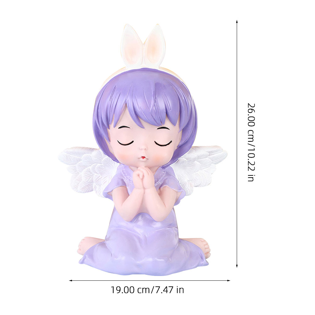 Копилка В Forme Ангела Девочки Для Монет И Декорации 26.00X19.00X11.00Cm