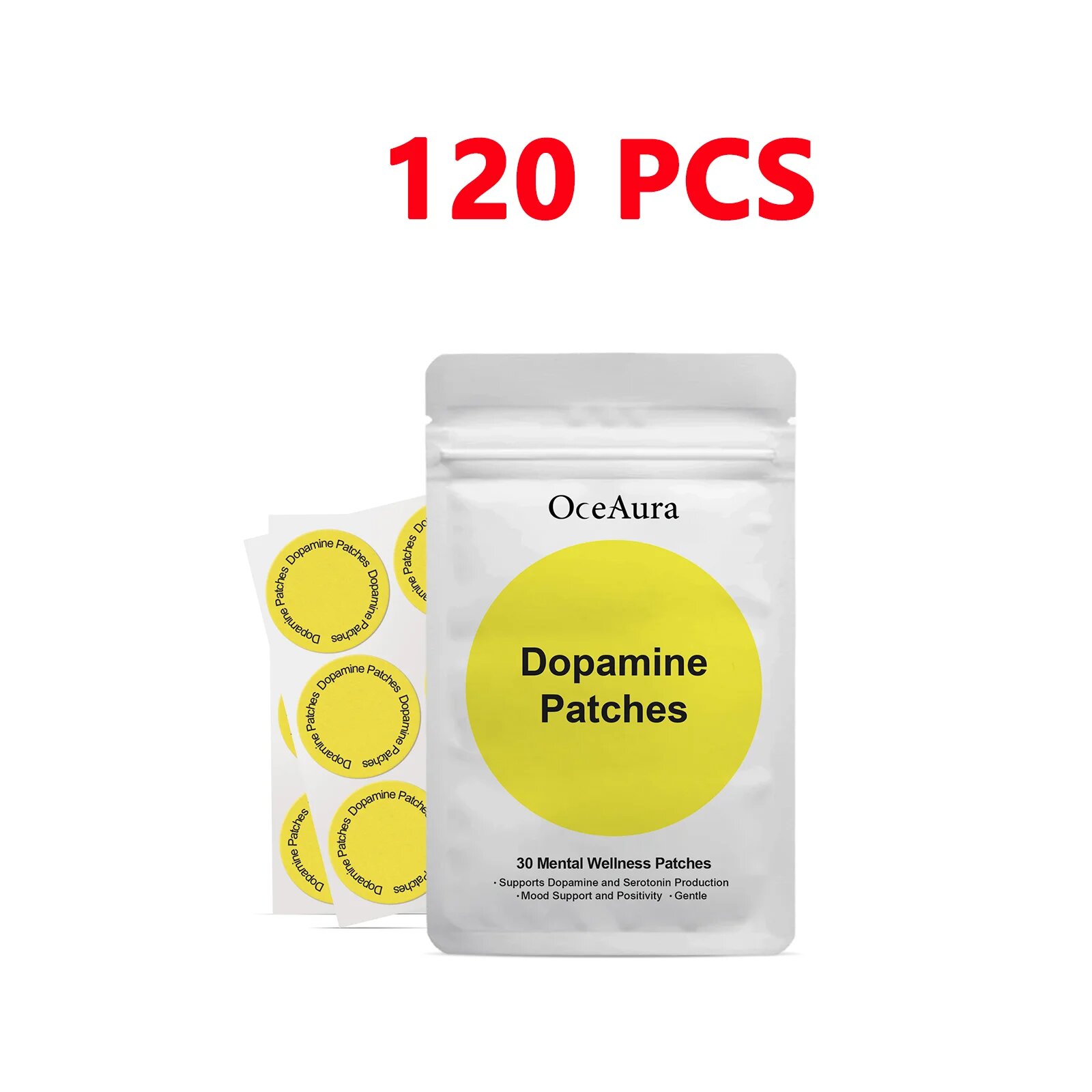 Пластыри для настроения и концентрации Dopamine 120pcs