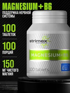 Магний+B6 Strimex, 100 таблеток