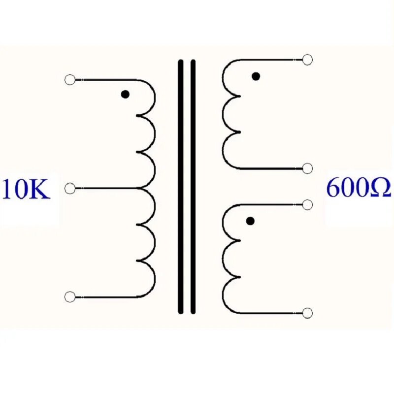 Предусилитель 10K:600Ω трансформатор аудио — фото 1