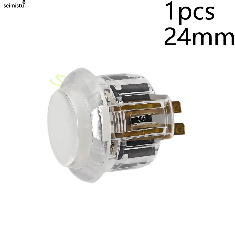 Светодиодный толкатель монет Seimistu 30мм/24мм 1pcs 24 white