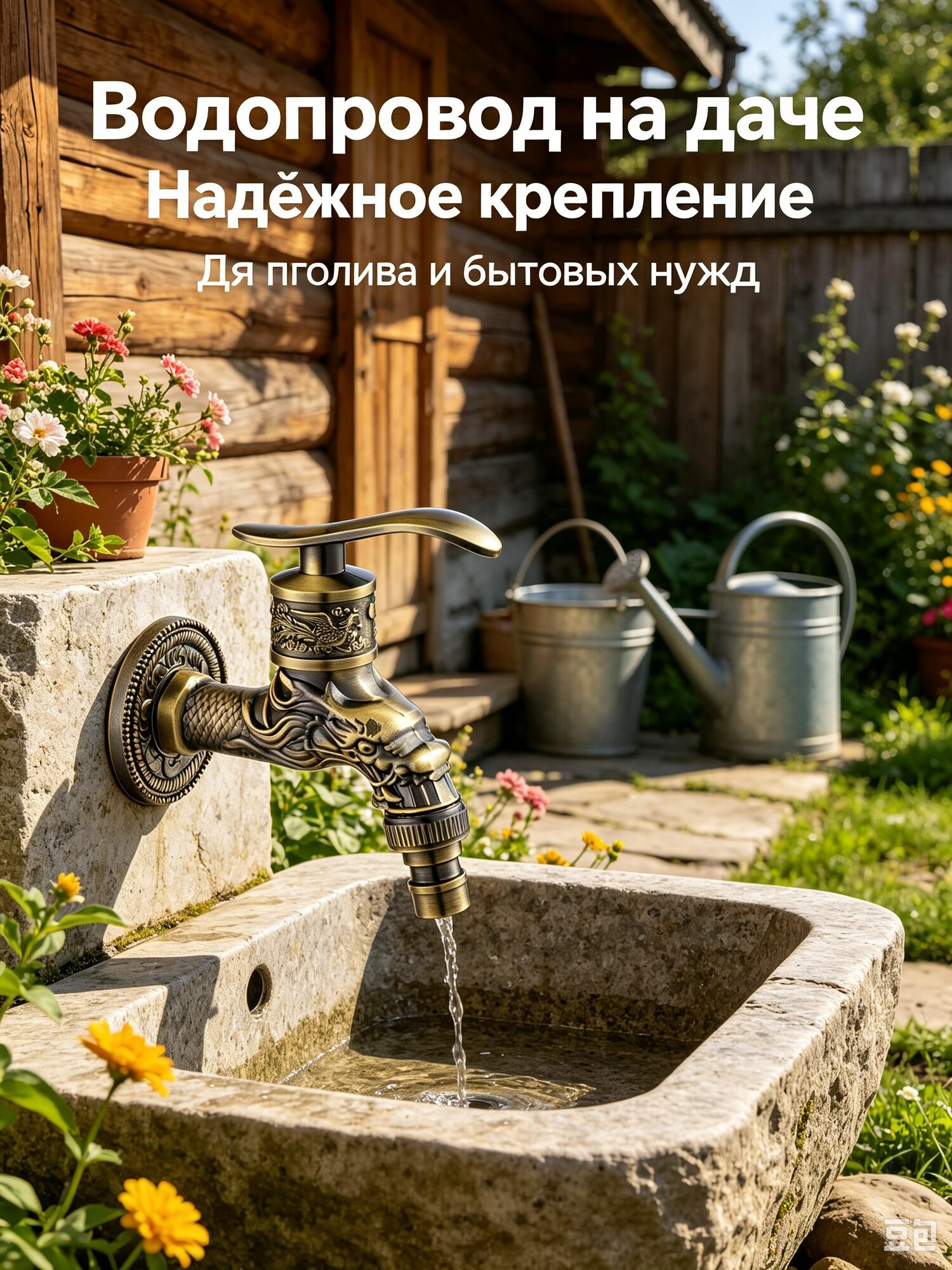Кран для бани — фото 1