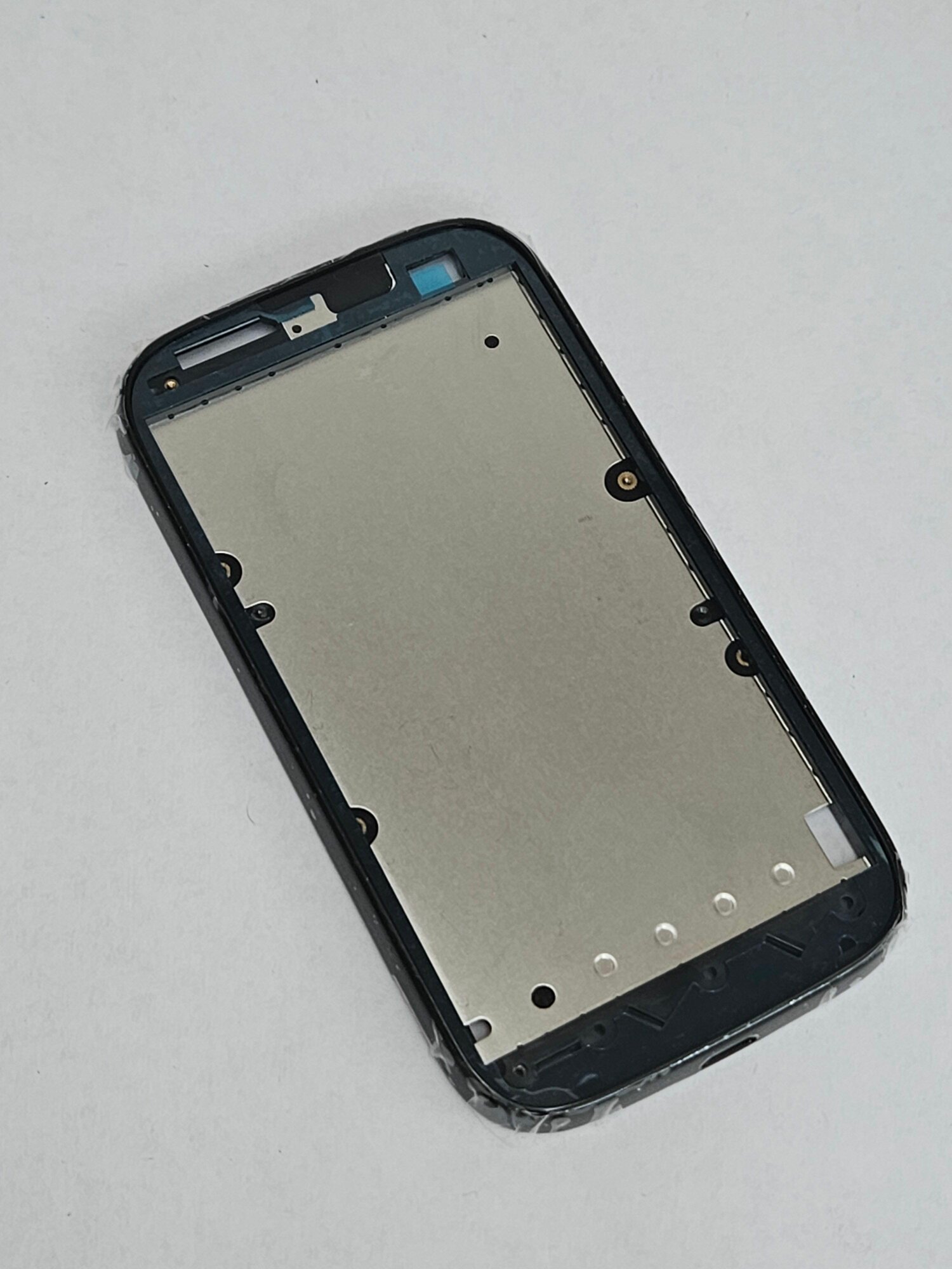 Передняя панель с липкой основой для Nokia Lumia 510 (цвет - black) orig, p/n: 8002918