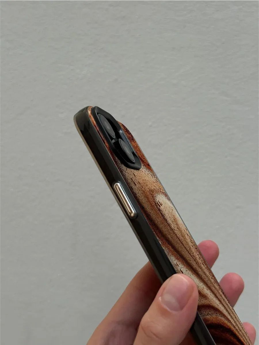 Чехол на Iphone 15 Plus кофе — фото 1