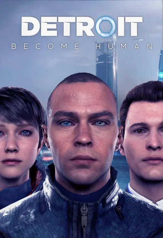 Постер «Детройт: Become Human», 30x40см, цвет P27, без рамки