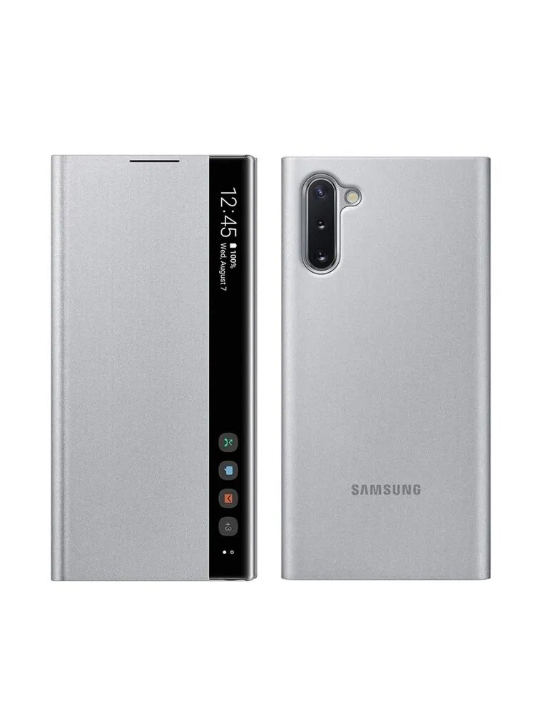 Для Samsung Clear View Cover для Samsung Galaxy Note10 + Mirror Cover Clear View Чехол для телефона