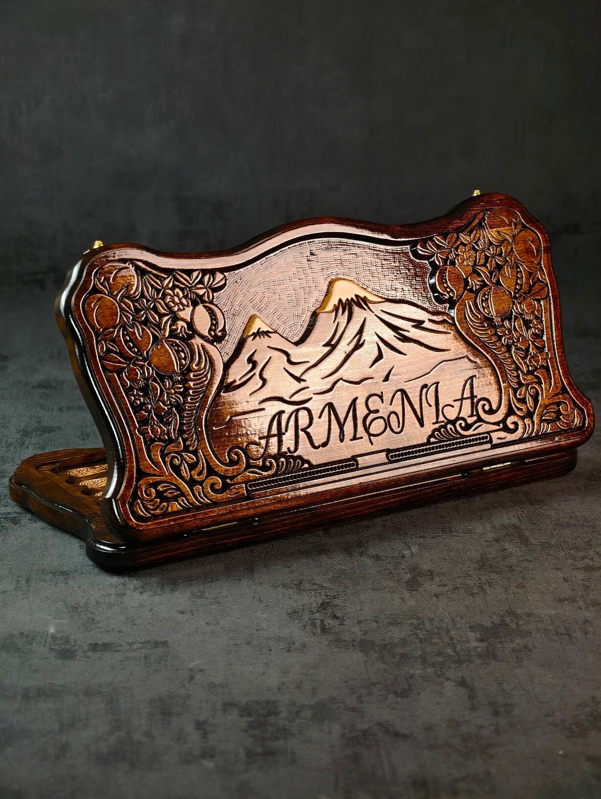 Нарды Деревянные Резные "Арарат", 50см