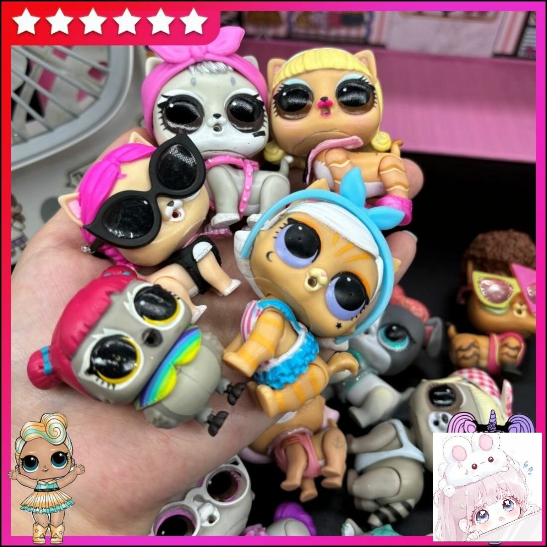 Кукла LOL Surprise в шаре, коллекционная модель с аксессуарами, развивающая игру для детей — фото 1