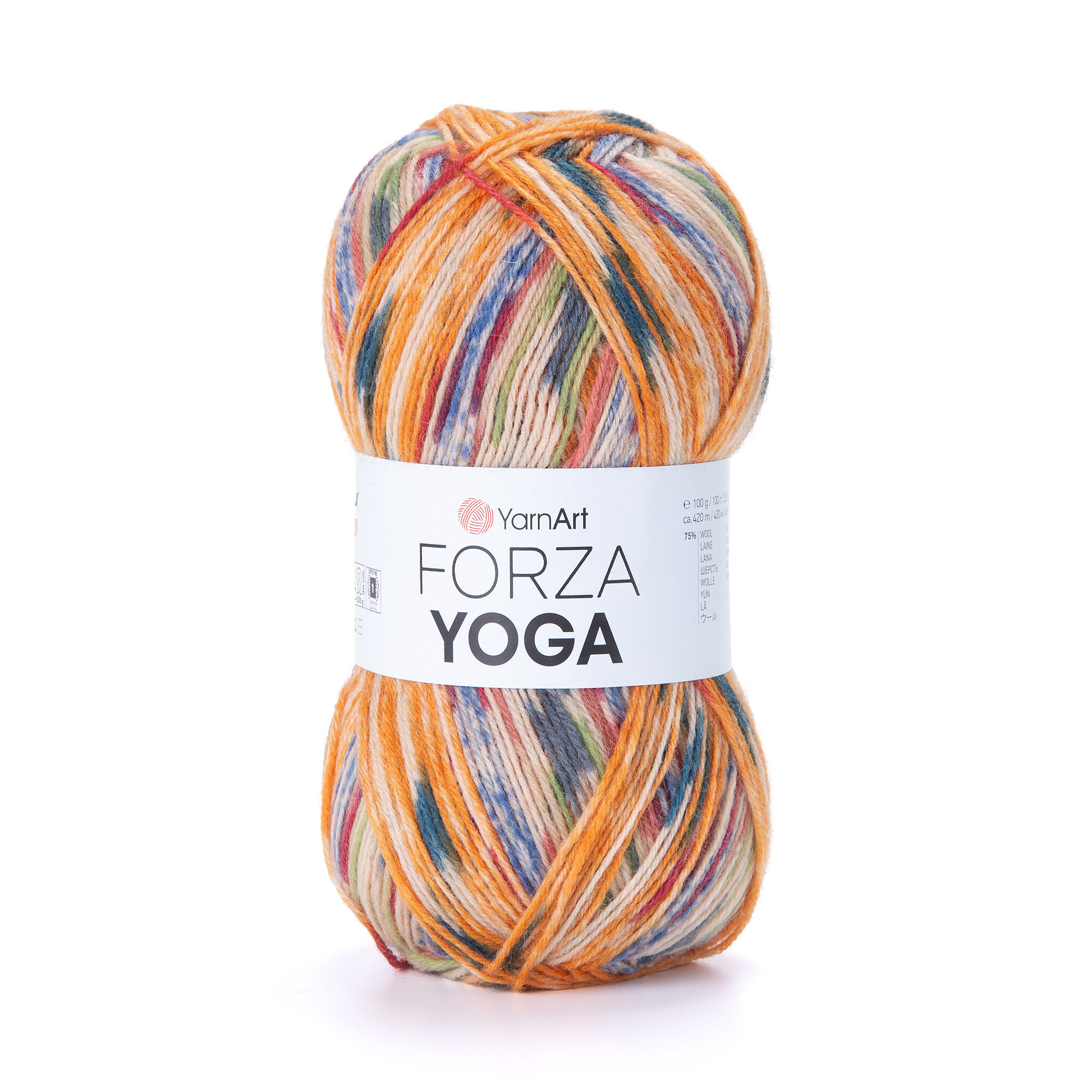 Пряжа YarnArt Forza Yoga 2500 (2 мотка по 100г/420м)