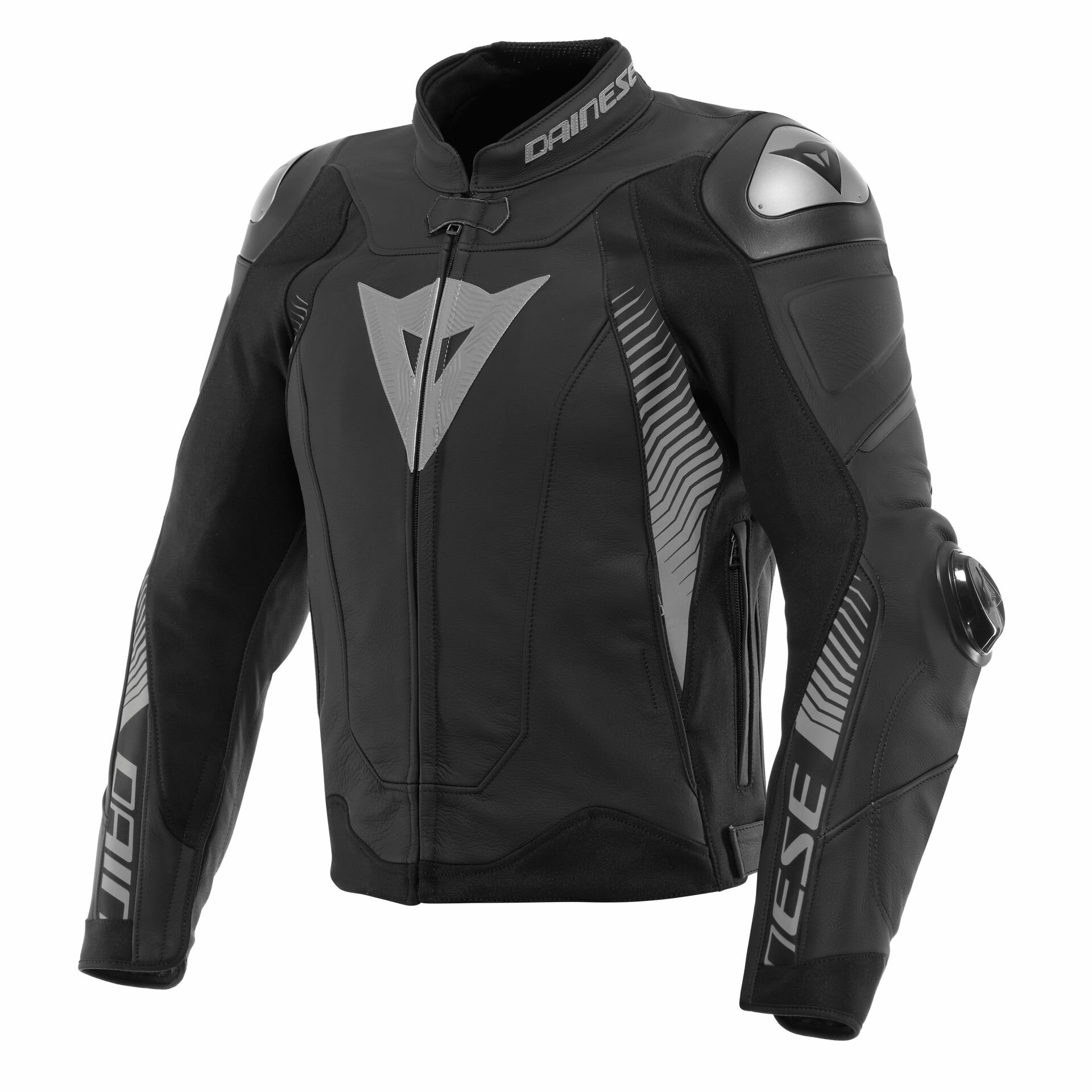 Мотокуртка Кожаная Мужская Dainese Super speed 4 Black/Gray, 54
