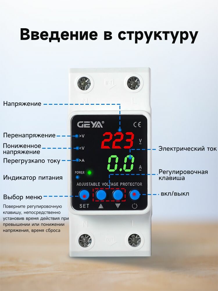 GEYA Smart Relay (relay, switch), white — фото 1