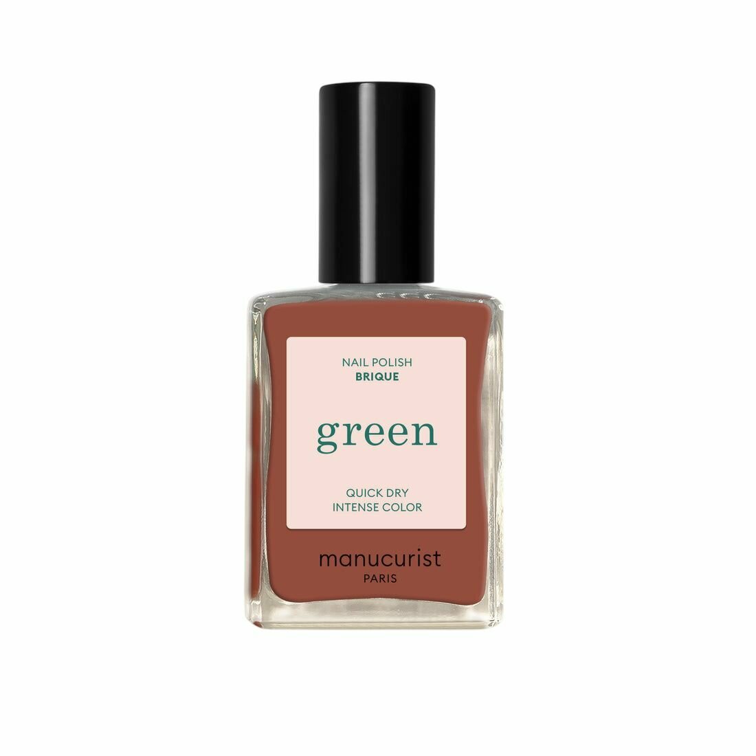 Manucurist Лак для ногтей Green Nail Polish, 15 мл - оттенок Brique
