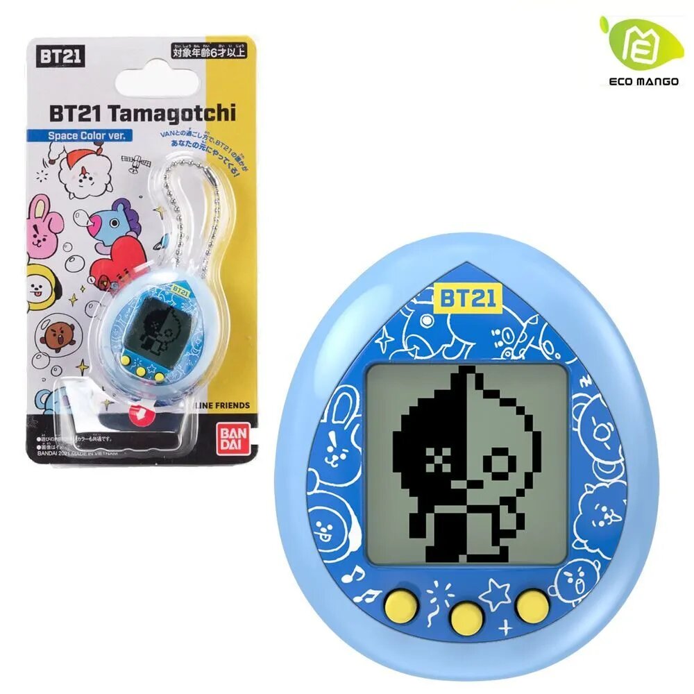 Bandai Tamagotchi nano серийный BT21, версия цвета космоса, BTS