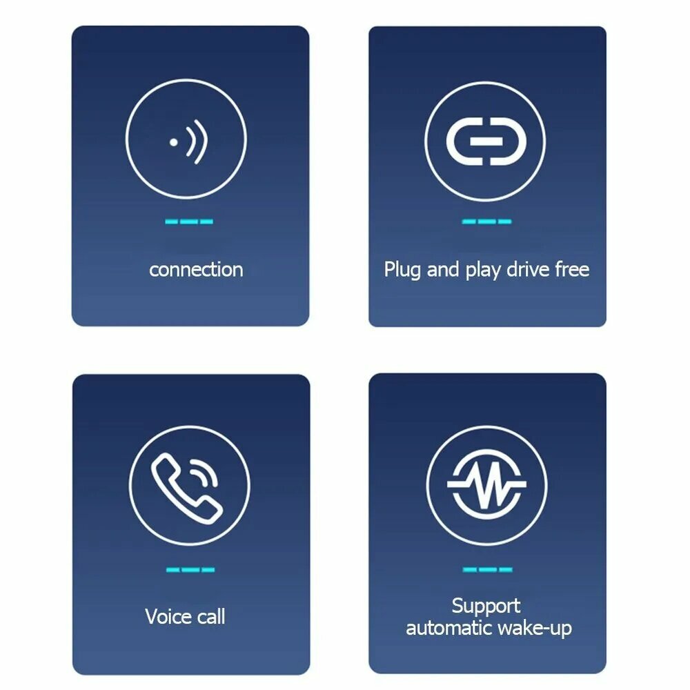 Беспроводной Bluetooth-адаптер для наушников для PS5, PS4 и ПК, версия 5.0