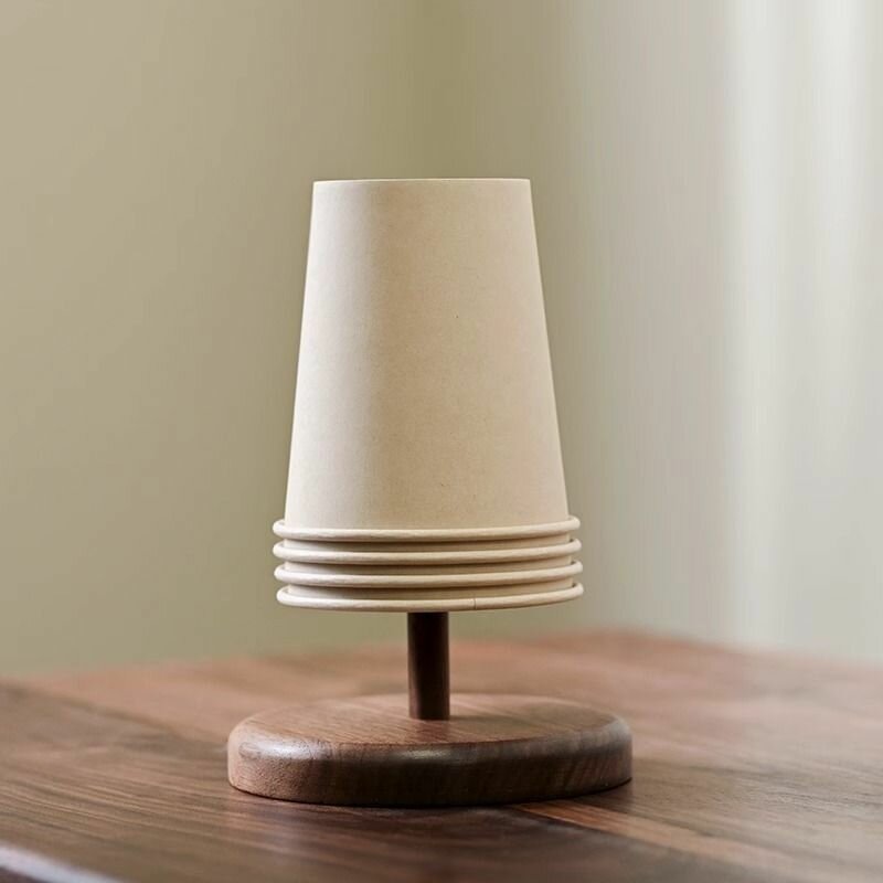 Одноразовый держатель для стаканов, черный орех, деревянная полка для хранения, высококачественный держатель для бумажных стаканов, угловой держатель для кофе