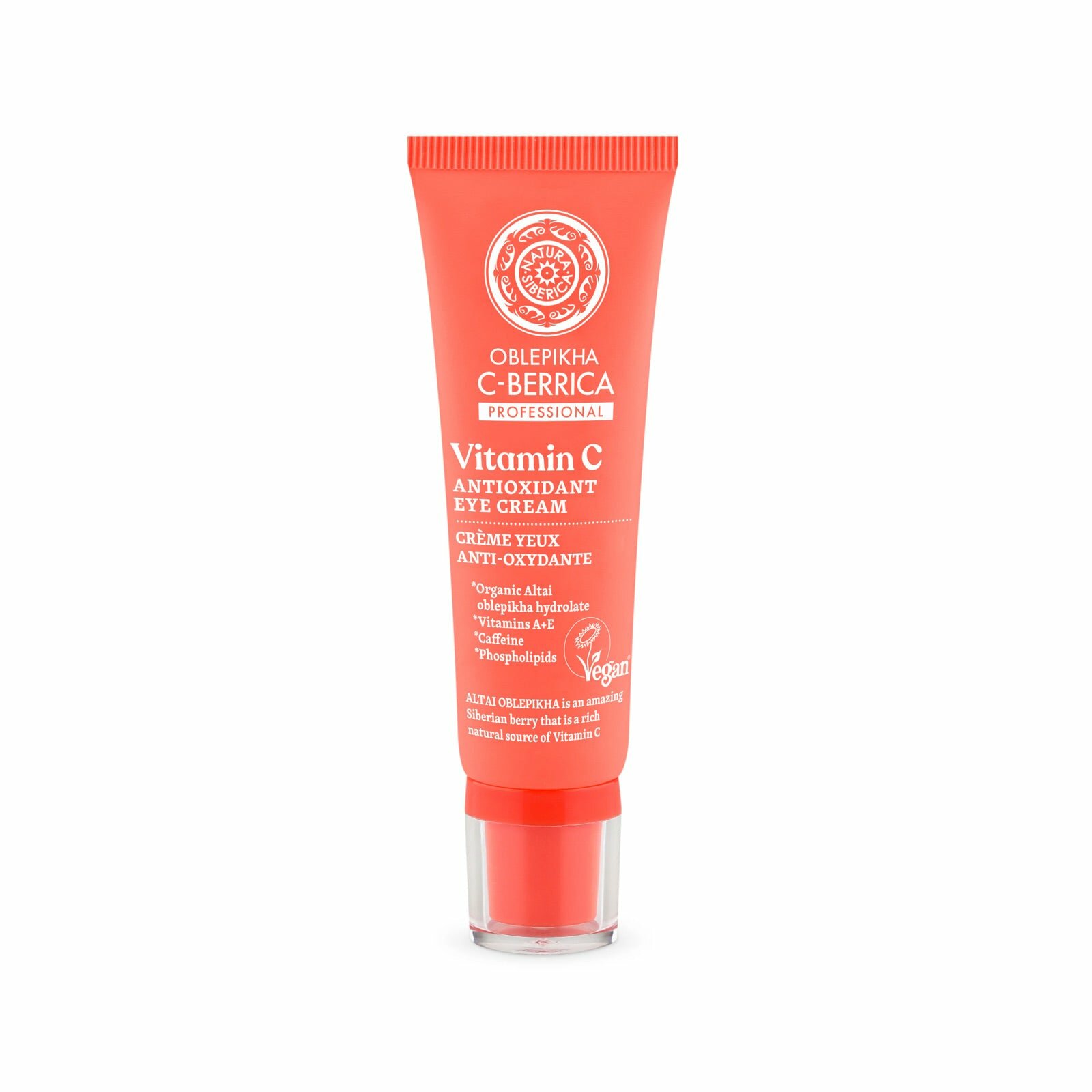 Natura Siberica Крем для кожи вокруг глаз с витамином С C-Berrica Antioxidant Eye Cream, 30 мл